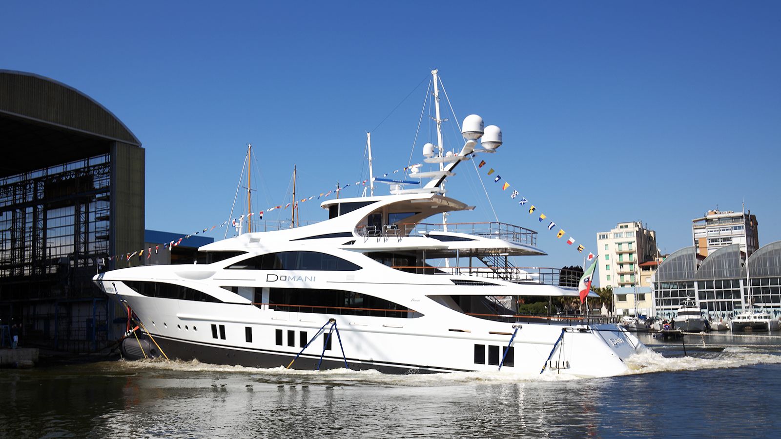Benetti FB 701 Domani is launched